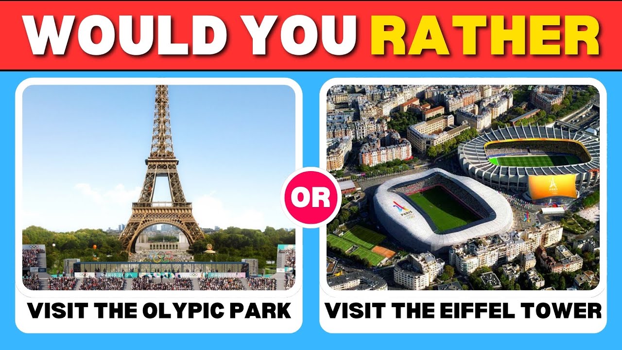 Would You Rather Paris 2024 Olympics Editions🤸🏻🚴🏻🏅 - YouTube