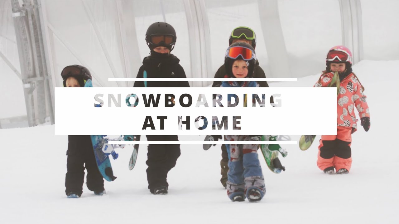 FIS SnowKidz: Snowboarding at Home - YouTube