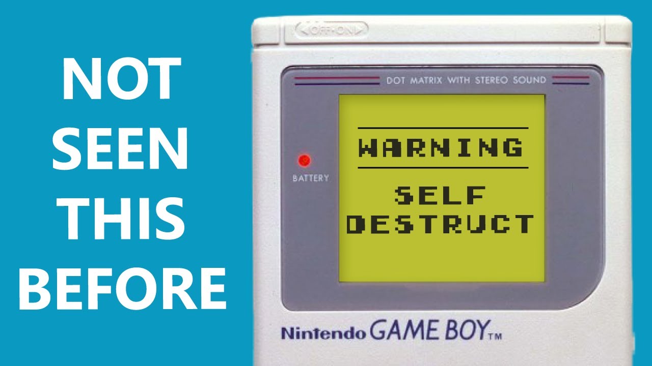 Seller sends wrong Gameboy? Restoring Faulty Nintendo Gameboy DMG - YouTube