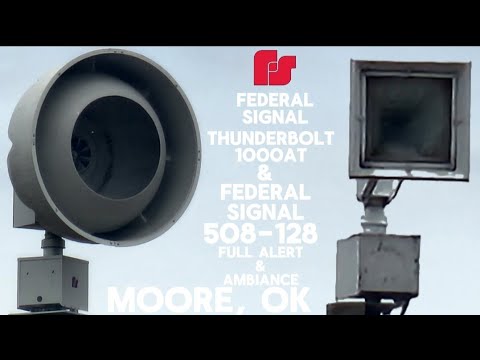 FS Thunderbolt 1000AT & FS 508-128 | Full Alert & Ambiance | Moore, OK ...