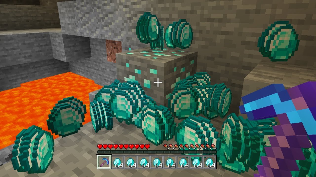 I used a Fortune 1000 Pickaxe in Minecraft UHC... - YouTube