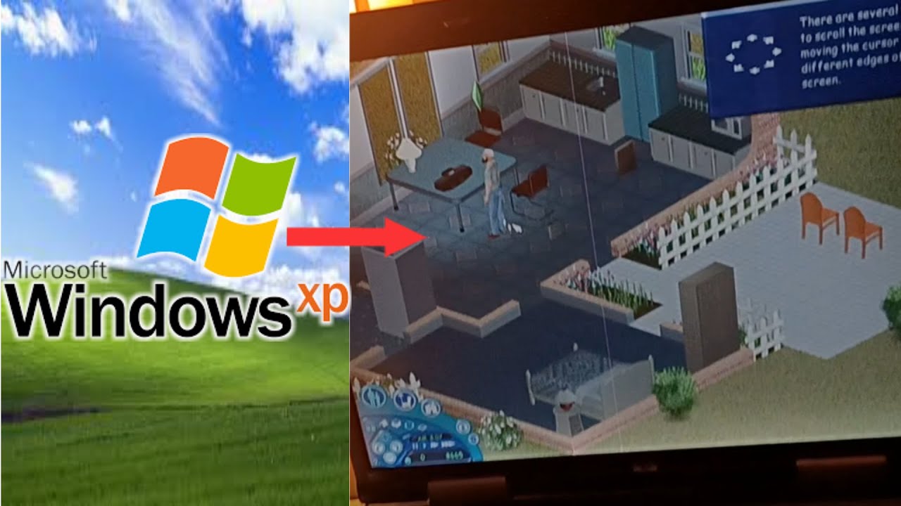 Playing The sims Deluxe Edition on my Windows XP in 2024. - YouTube