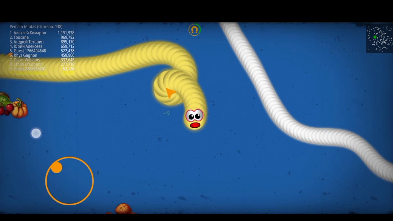 Cacing besar Alaska worms zone - YouTube