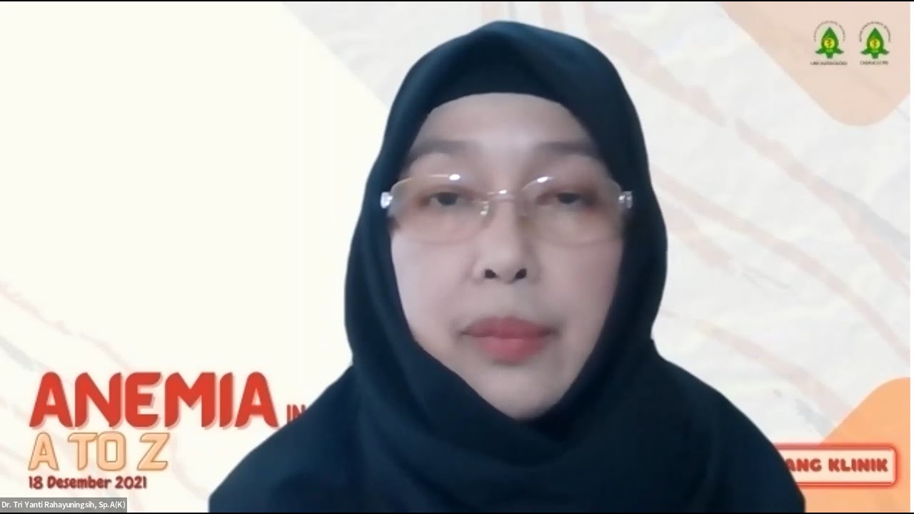 Diskusi Tanya Jawab Anemia A to Z Pada PJB Sesi 1 - dr. Tri Yanti Rahayuningsih, Sp.A(K) - YouTube