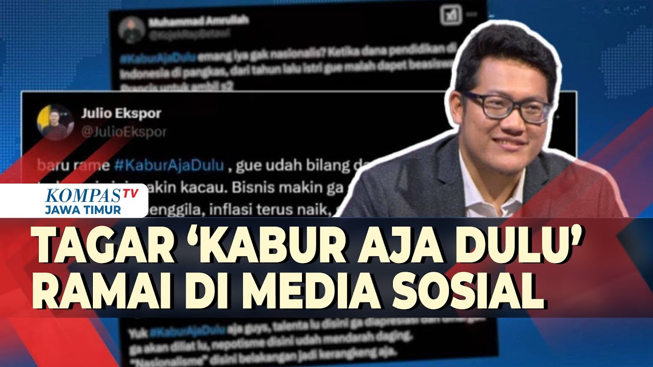 Ramai Tagar Kabur Aja Dulu di Medsos, Dosen ITB: Anak Muda Ingin Taraf Hidup Naik - YouTube