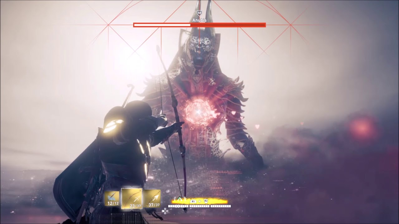 The Fight Against Anubis | Assassins Creed Origins - YouTube