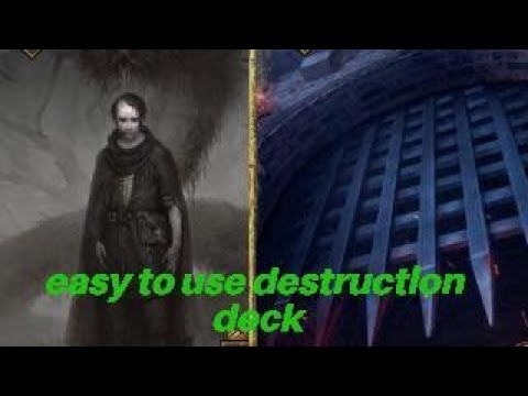 GWENT l insane but fragile destruction deck - YouTube