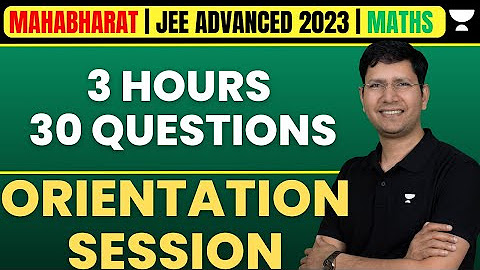 Mahabharat Batch | JEE Advanced 2023 | Mathematics - YouTube