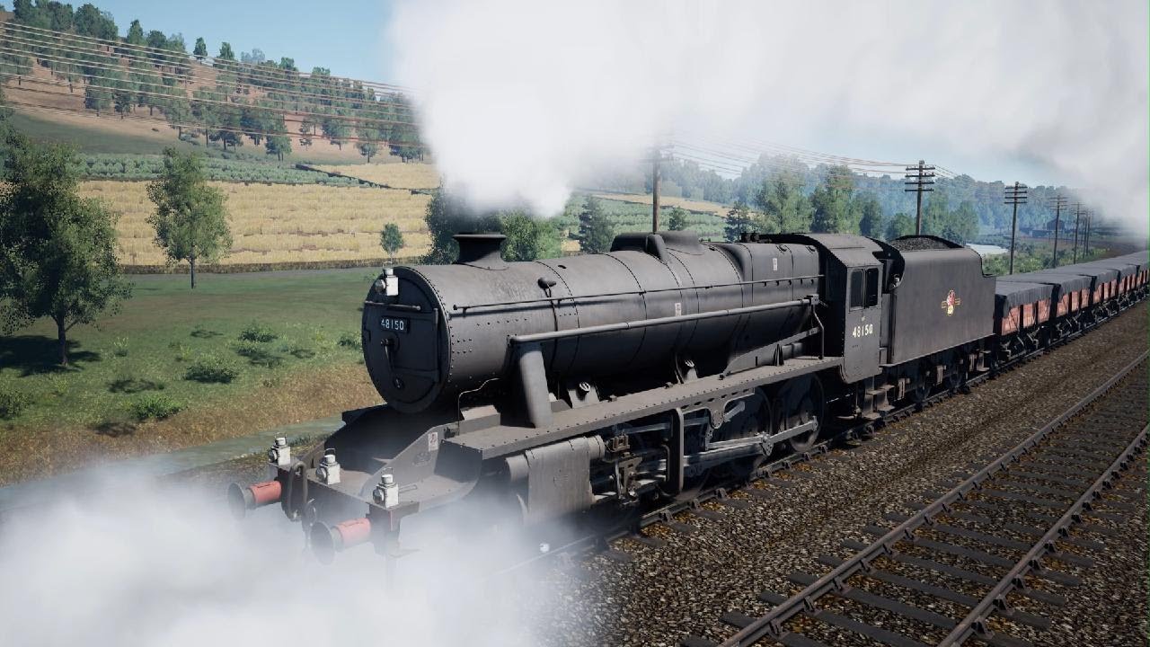 Train Sim World 4 LMS Stanier Class 8F Peak Forest Railway PS5 - YouTube