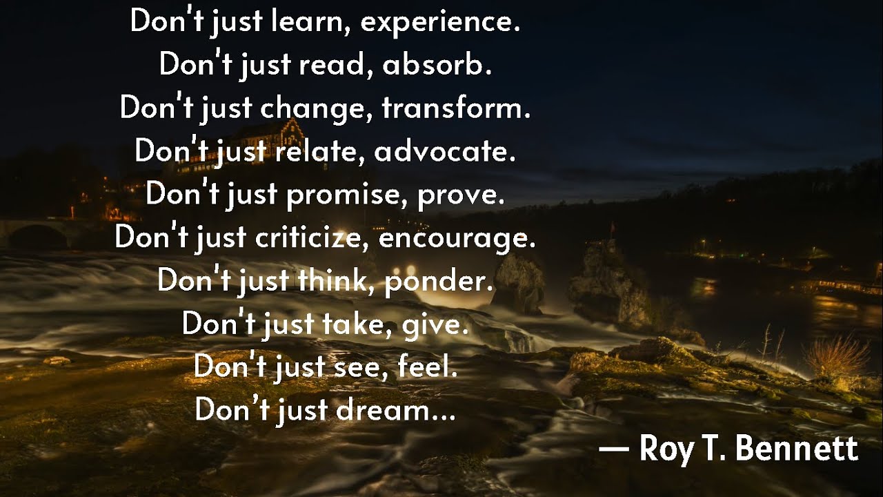 Time-lapse Quotes about change in life - with beautiful music (14 ...