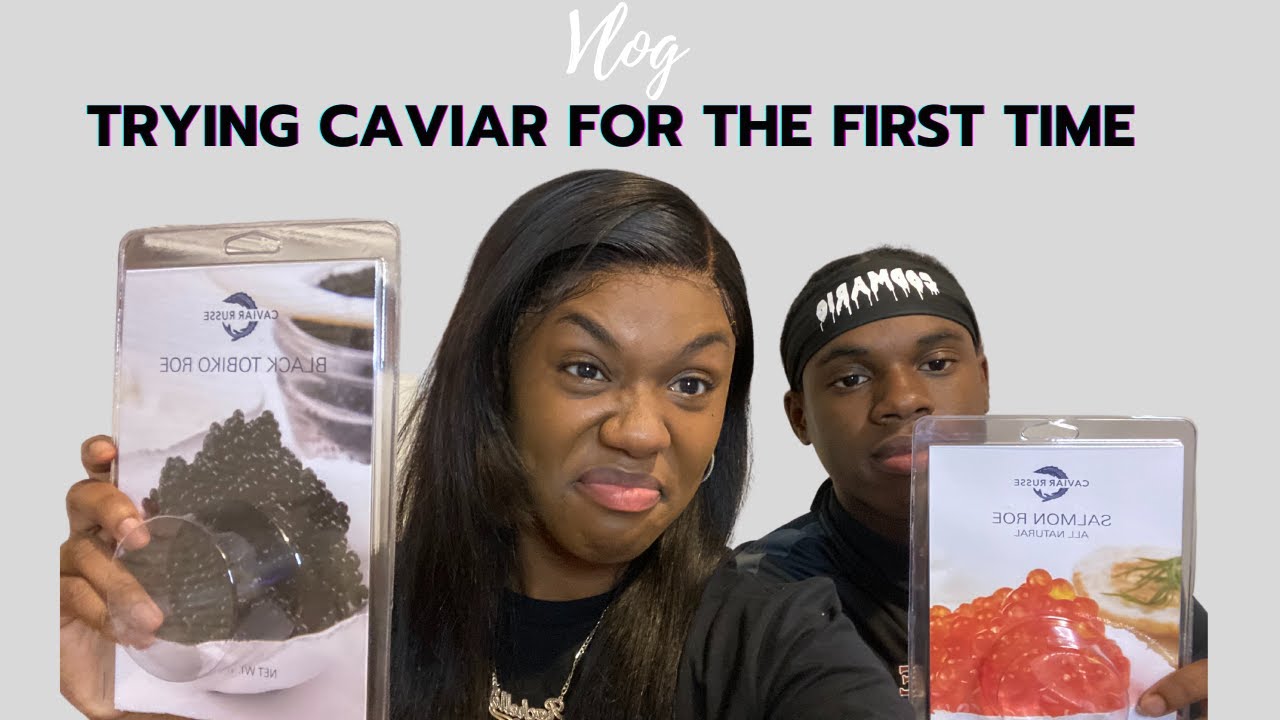 Mukbang: Trying caviar for the first time #foodie #caviar #foodblogger ...