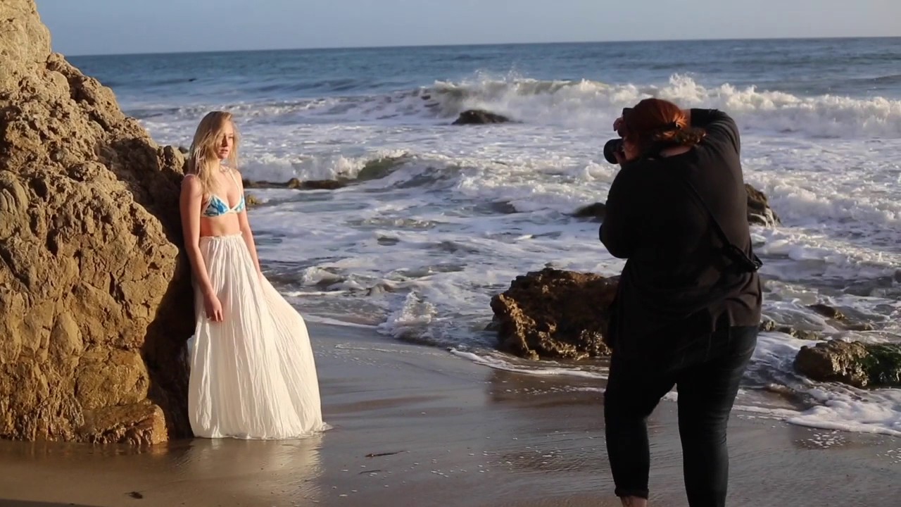 Sharon Coker behind the scenes - Malibu - YouTube