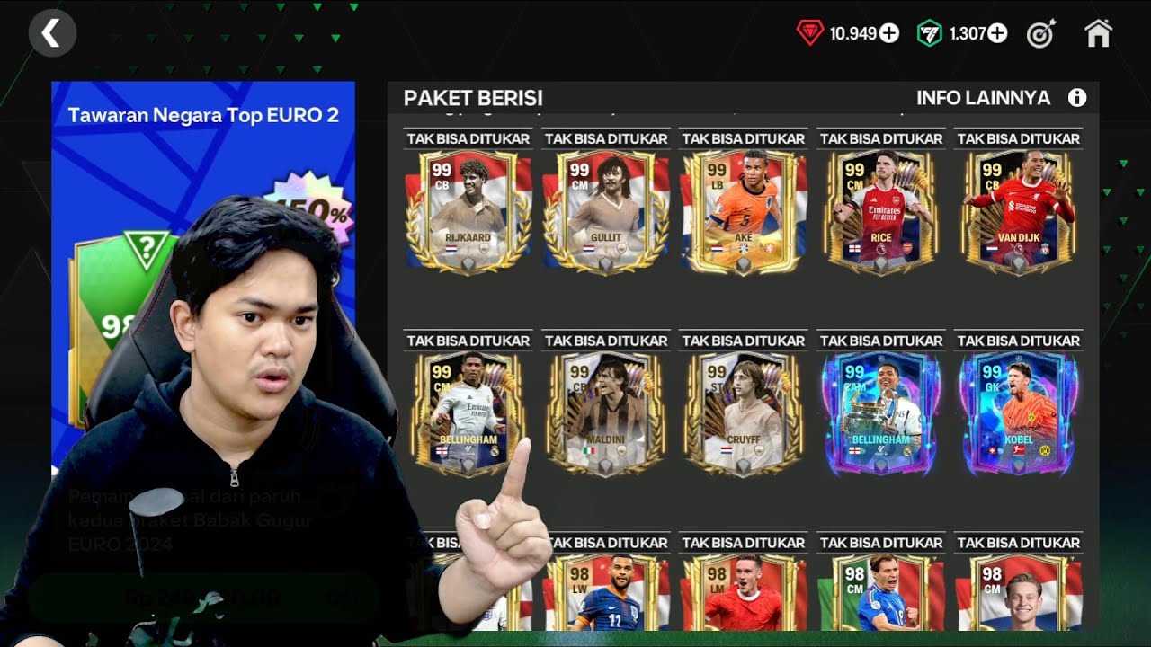 SEMOGA ADA MBAPPE STRIKER OVR 99 DARI BUKA PACK MAHAL INI! - EA FC ...