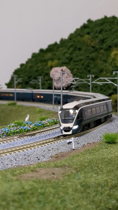 【Nゲージ】#サフィール踊り子 #E261系 KATO N-scale model, J.R. Series E261 “Saphir Odoriko”. #shorts - YouTube