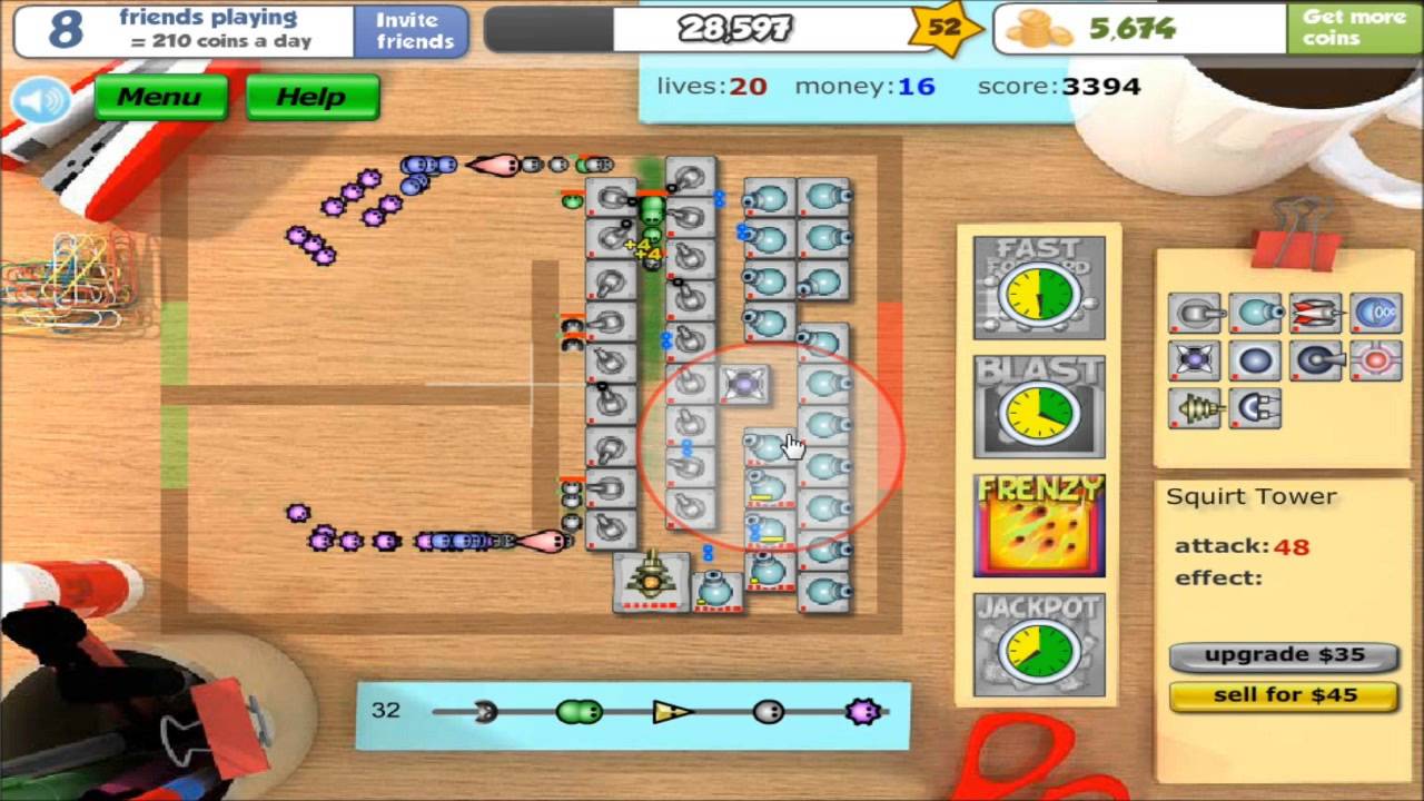 Desktop Defender Gameplay - YouTube