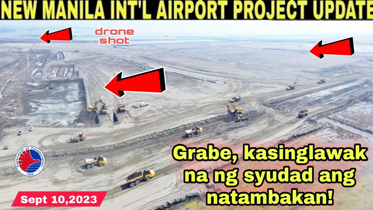 Kasinglawak nang syudad!NEW MANILA INT'L AIRPORT|BULACAN|SMC PROJECT ...