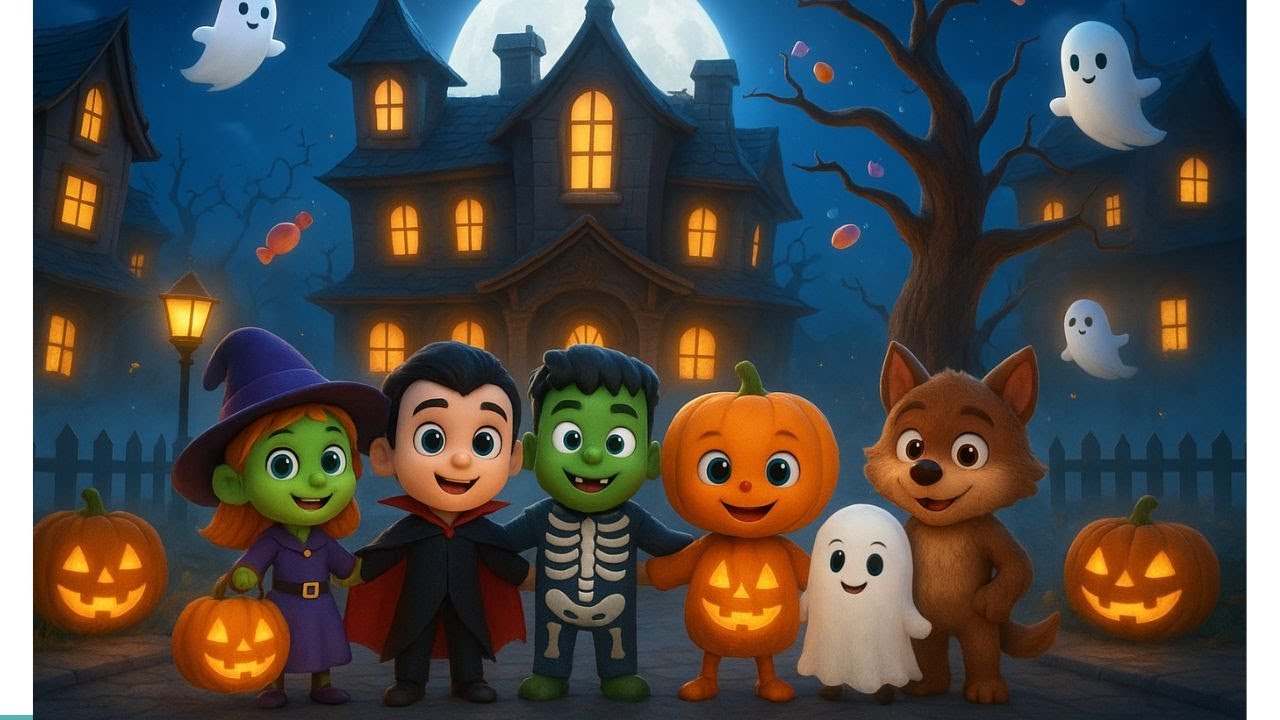 It’s Halloween Night | Fun Halloween Song for Kids | Spooky & Cute ...