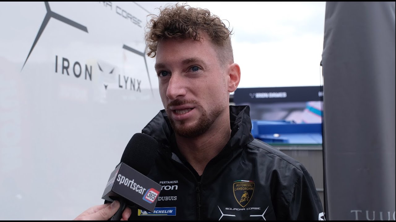 Bortolotti on Lamborghini's Le Mans Hypercar Debut - YouTube