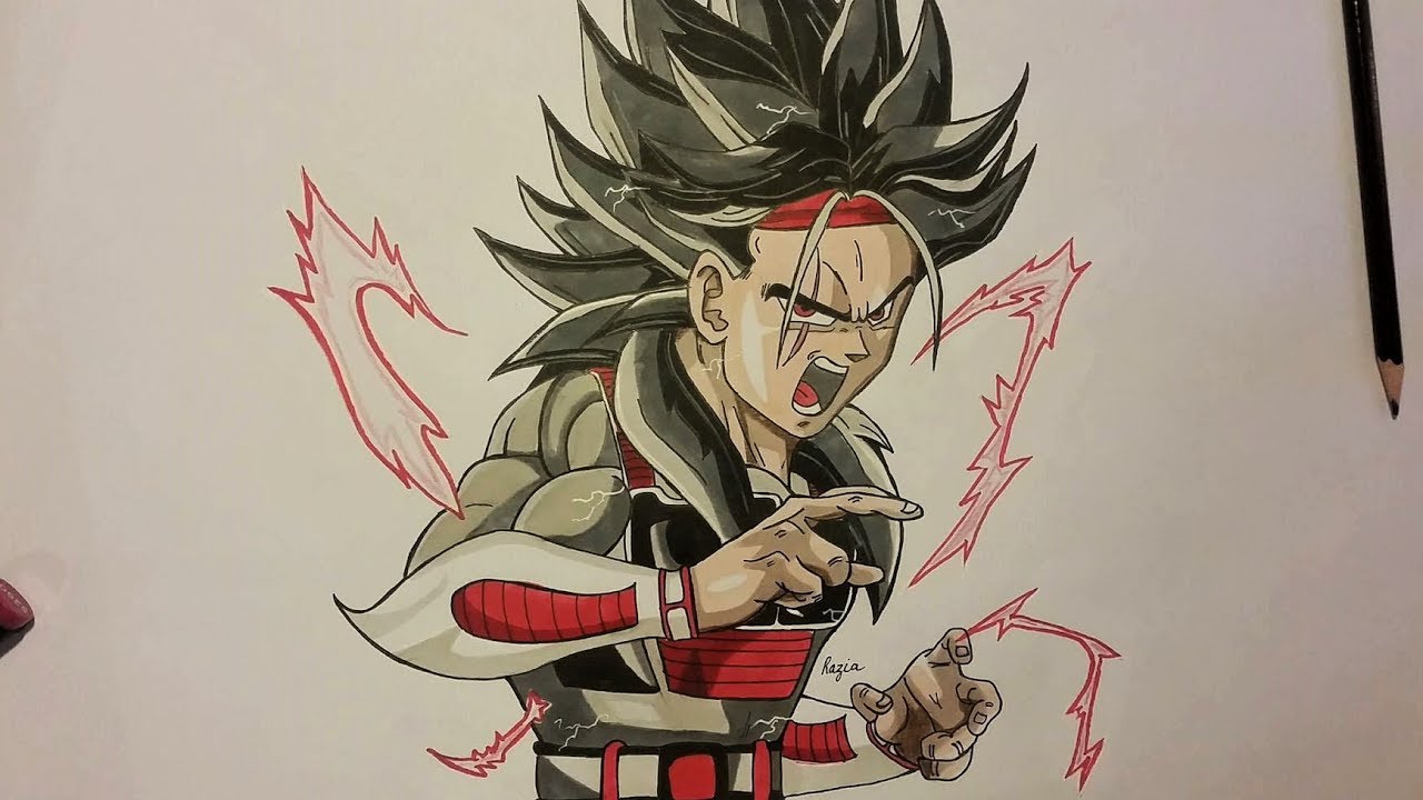 Drawing ZEROT Dark SSJ [ TolgArt Drawing tournament ] - YouTube