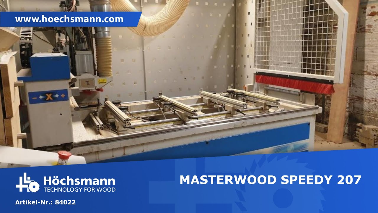 MASTERWOOD SPEEDY 207 (Höchsmann Klipphausen) - YouTube