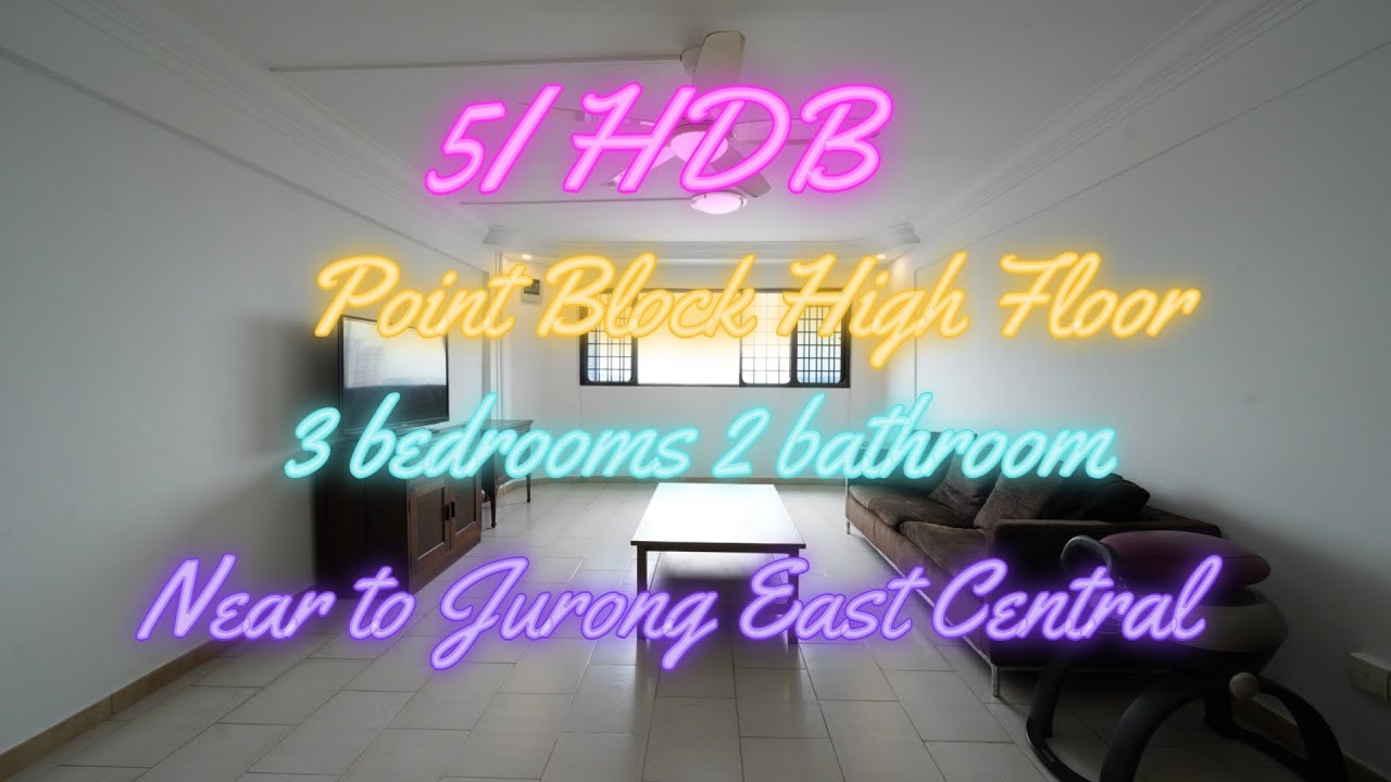 Point Block 5 room flat Near Jurong East Central High Floor unblock ...