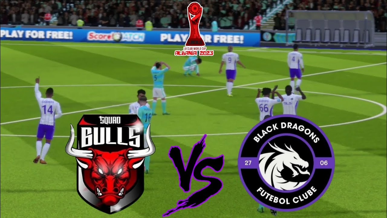 COMEÇOU O MUNDIAL DE CLUBES! 🤩 QUARTAS DE FINAL — SQUAD BULLS VS BLACK ...