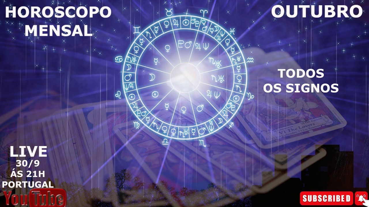 💫HOROSCOPO 🔮OUTUBRO TODOS OS SIGNOS - YouTube