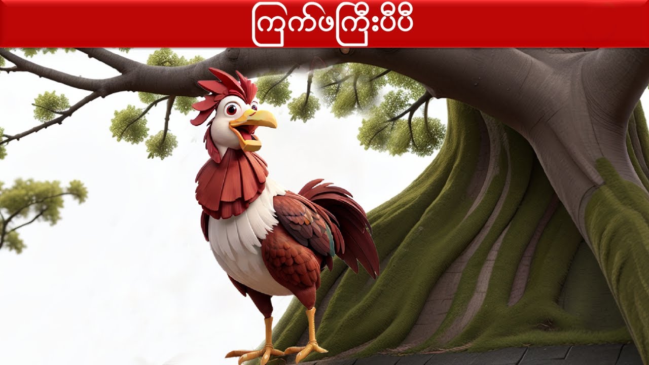 ကြက်ဖကြီးမောင်ပီ ပုံပြင် | Myanmar Fairy Tale | Maynmar Story - YouTube