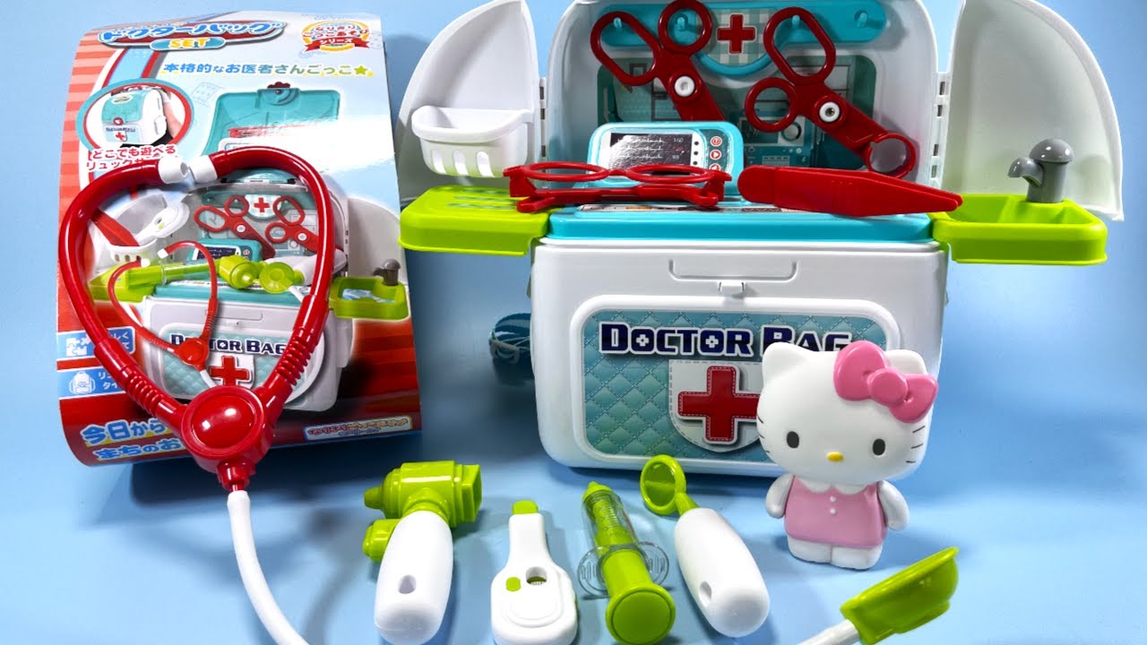 10 Minutes Satisfying with Unboxing Mini Doctor Bag | ASMR (No Music ...