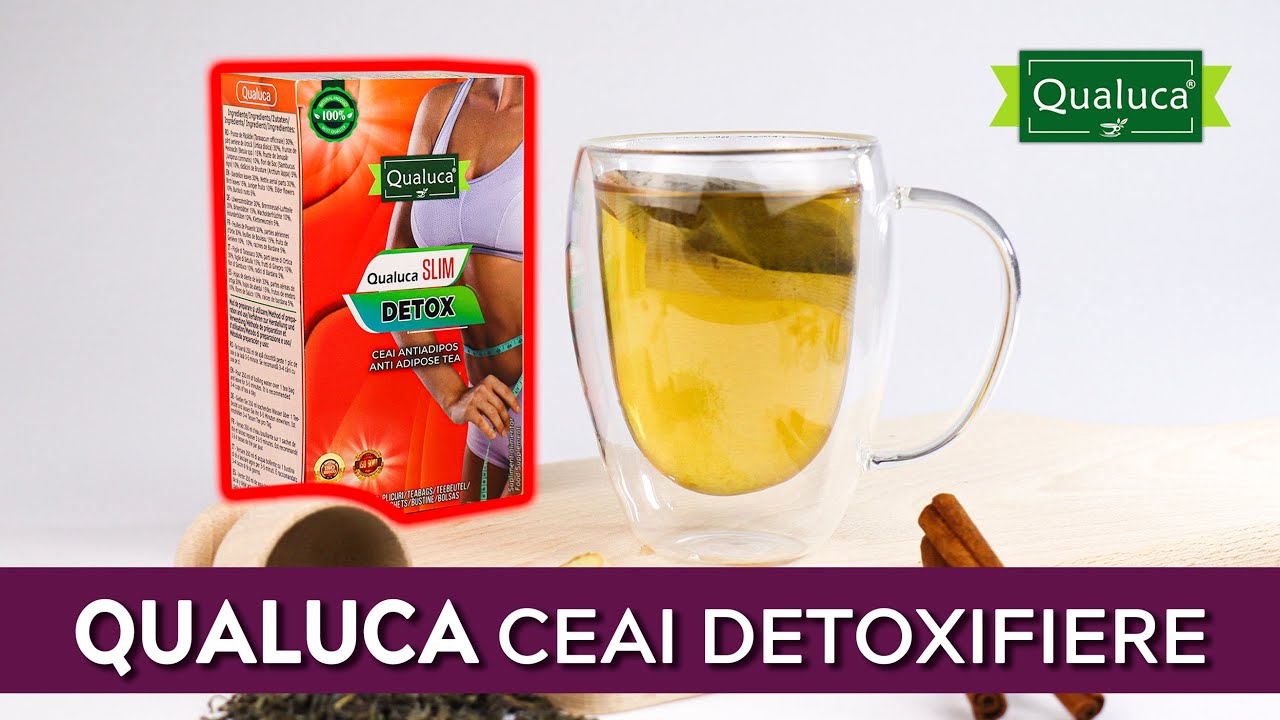Ceai Detoxifiere Qualuca Slim Detox, din plante naturale | Qualuca 2022 ...