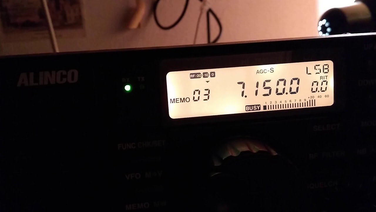 Alinco-dx77 very good receiver - YouTube