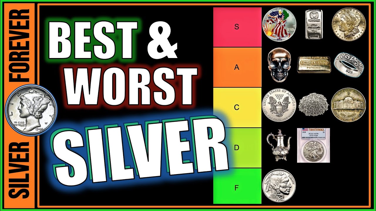 The BEST & WORST Silver to Stack: EVERYTHING - YouTube
