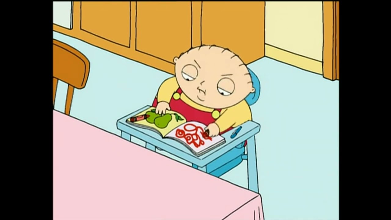 Fat Stewie Drawing with someones dad snoring. - YouTube