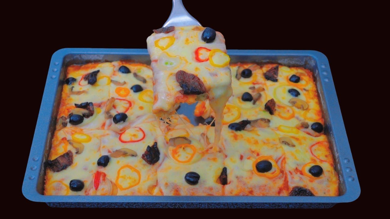 How to Make Liquid Pizza in the Oven | Amazing, Irresistible & Easy ...