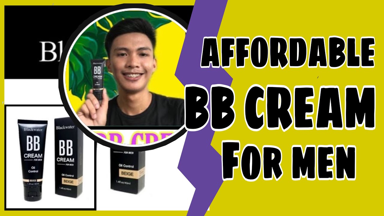 BLACKWATER BB CREAM FOR MEN REVIEW | first bb cream for men P180 lang ...