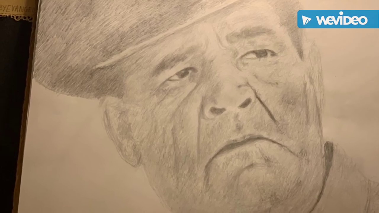 ART BY EVANGELOS Pencil sketch drawing 🏼 of legendary Greek actor ...