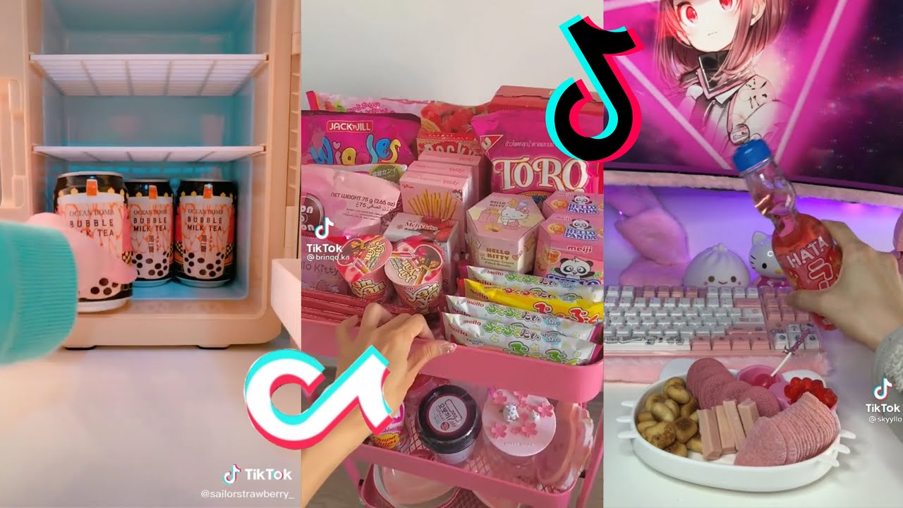 Kawaii Food ASMR Tiktok // Aesthetic ASMR Compilation - YouTube
