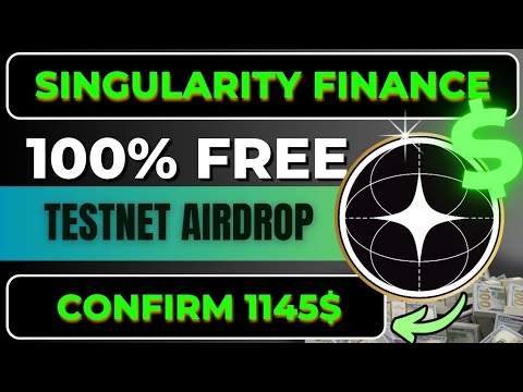 Singularity Airdrop | 100% Free | TestNet Airdrop | Confirm 1145$ - YouTube