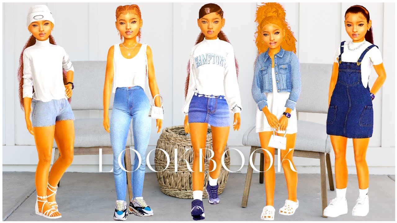 CHILD LOOKBOOK | CC LINKS | SIM DOWNLOAD || SIMS 4 - YouTube