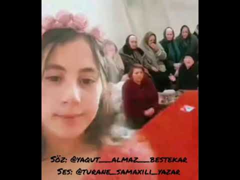 Nərmin üçün şeir ✍söz.Yaqut Almaz. 📚səs Turanə şamaxılı.😢😢😢