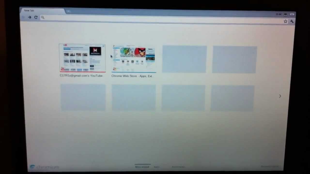 ChromeOS / Chromium by Hexxeh on XenClient 2 - YouTube