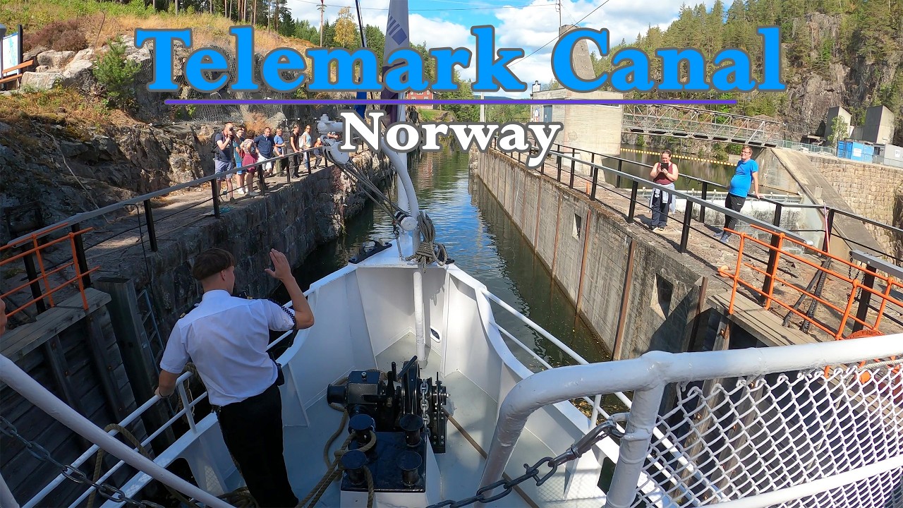 Telemark Canal In Norway 🇳🇴 | Scenic Boat Tour in Stunning 4K - YouTube