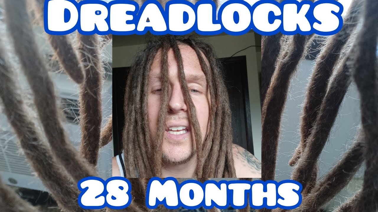 Straight Hair Dreadlocks | 28 Months | Loose Hair - YouTube