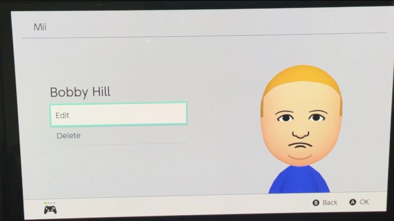 Bobby Hill Mii Creation Guide - YouTube