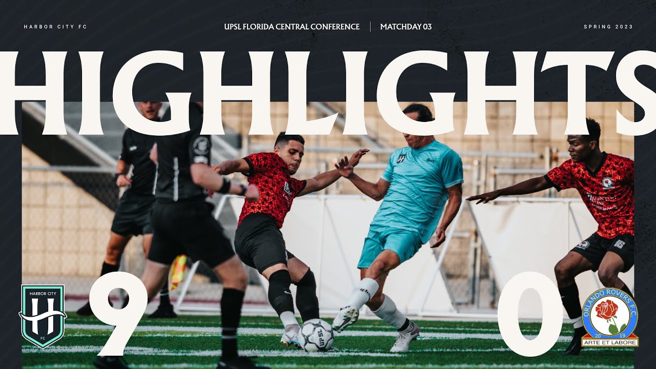HIGHLIGHTS | Harbor City FC vs Orlando Rovers (9-0) - YouTube