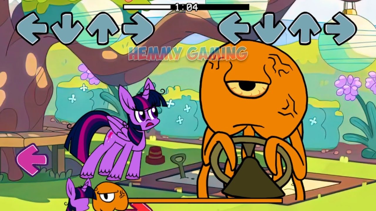 FNF My Little Pony vs Garten of Banban Sings Bluey Can Can | Smile Song ...