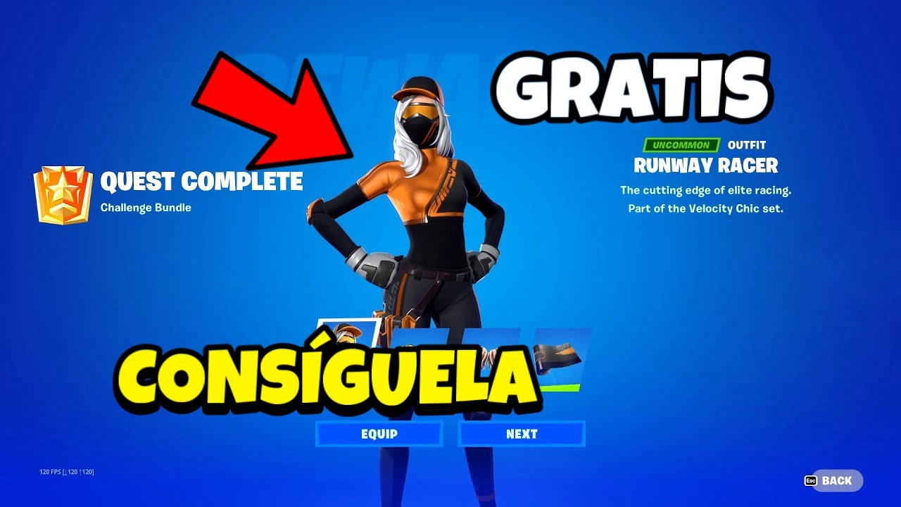 *GRATIS* COMO CONSEGUIR LA SKIN de PILOTO DE PASARELA en FORTNITE? SUBE ...
