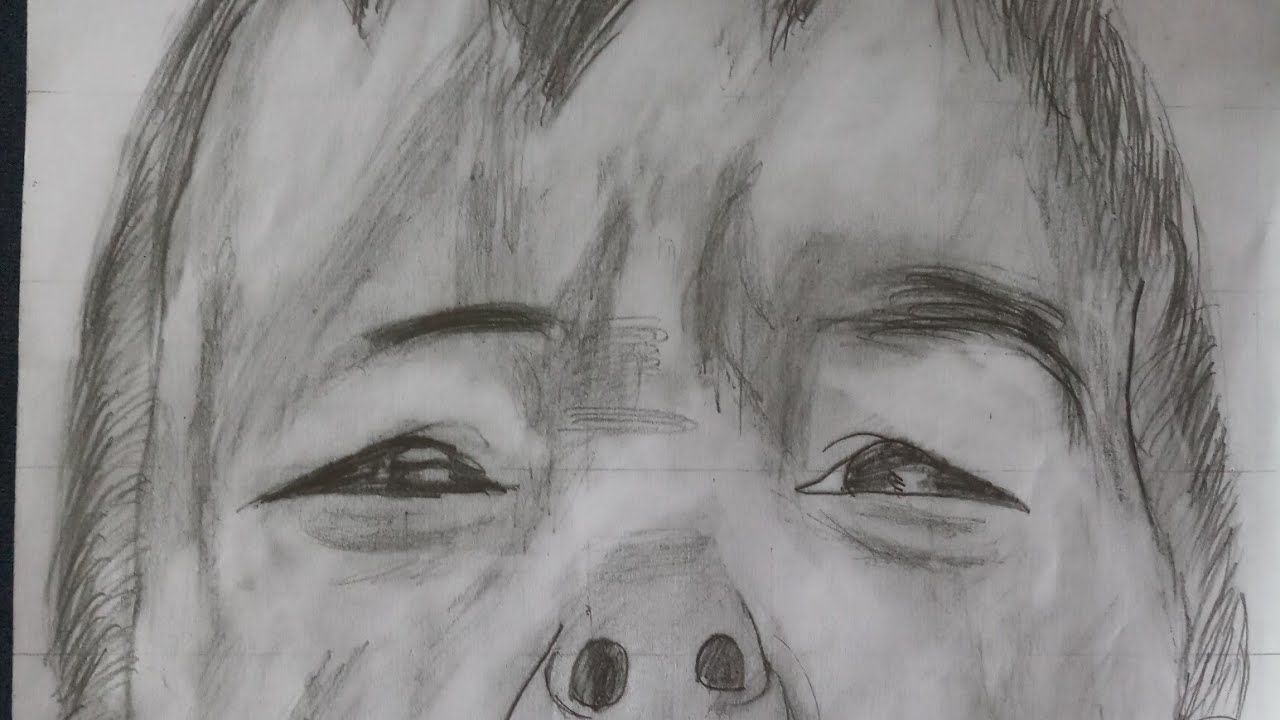 How To Draw Crying Child. - YouTube