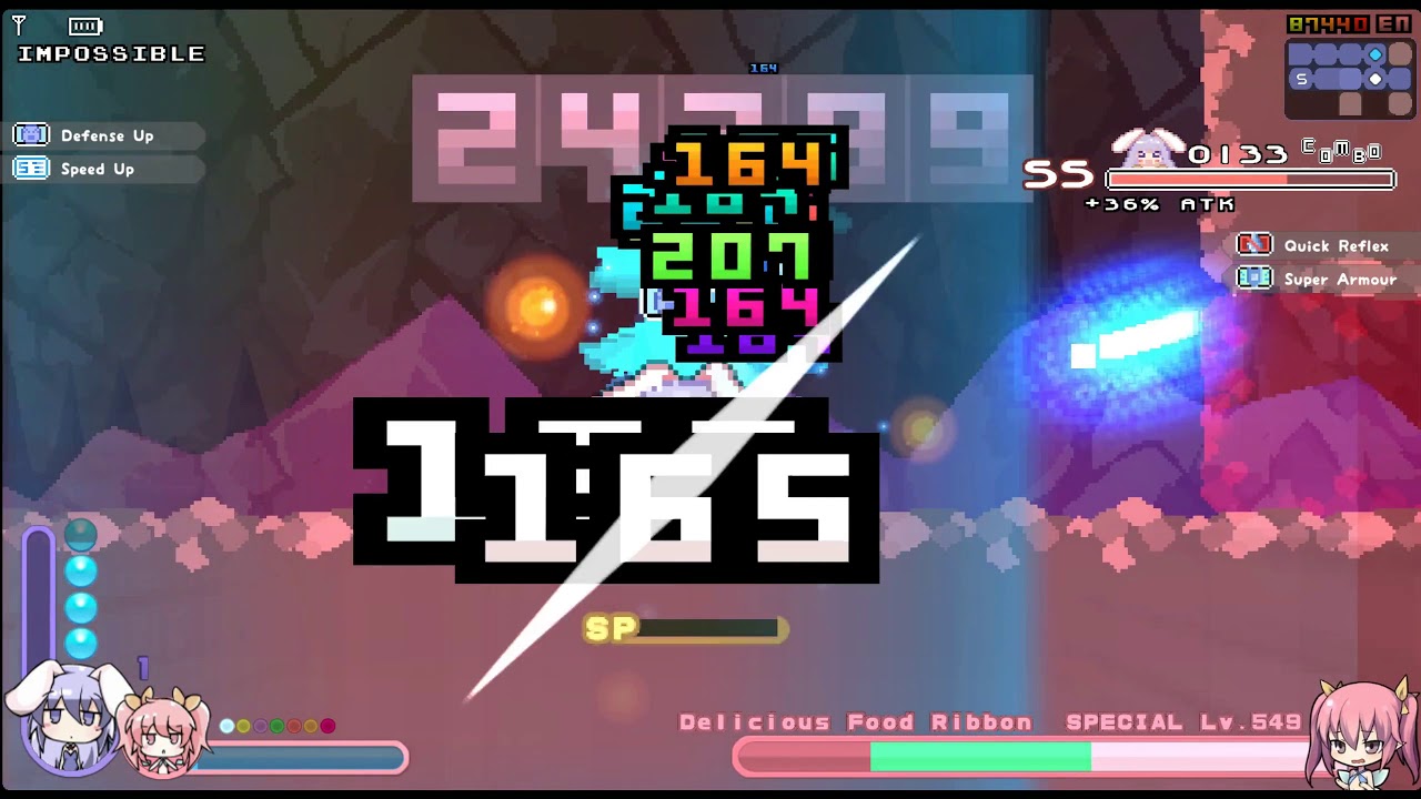 Rabi-Ribi: Ribbon SPECIAL on Impossible [No Consumables/Buffs] - YouTube
