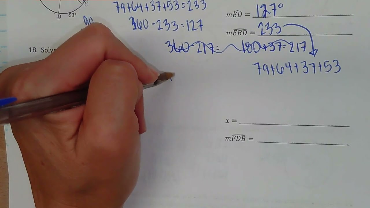 Geometry Chapter 12 Study Guide Part I - YouTube